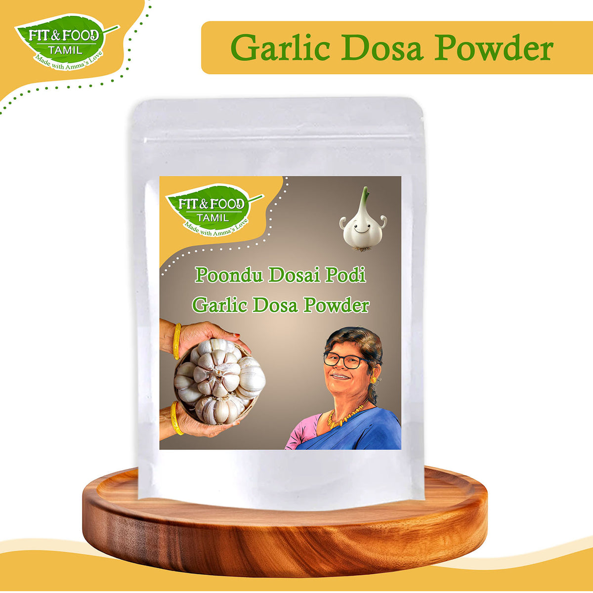 Poondu Dosa Podi / Garlic Dosa Powder – fitandfoodtamil