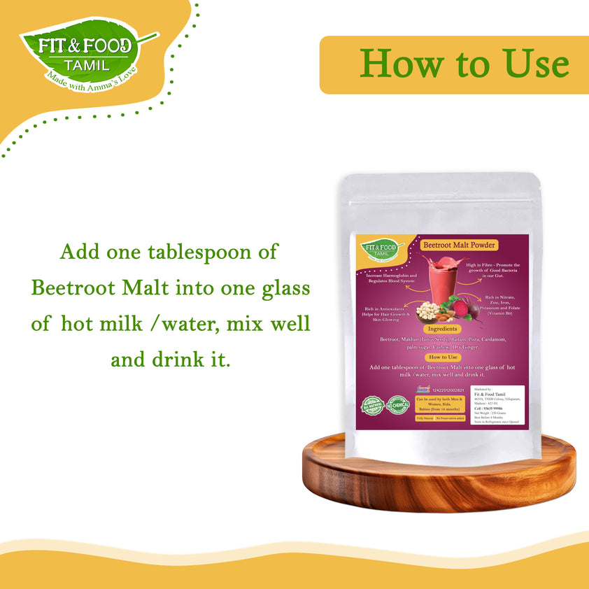 Beetroot Malt – fitandfoodtamil